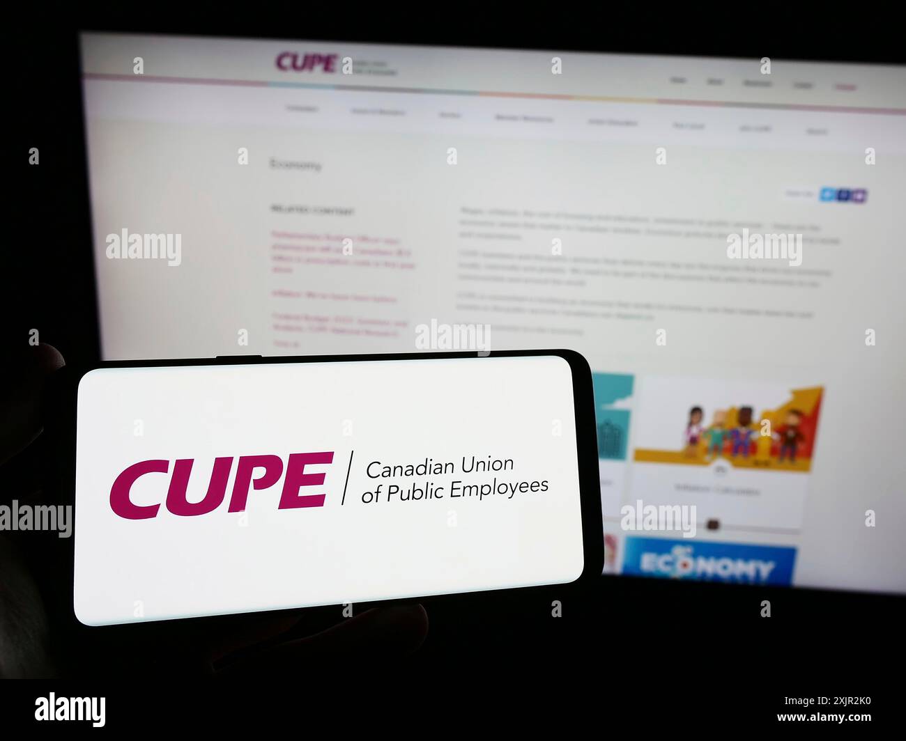 Canadian union of public employees cupe hi-res stock photography and ...