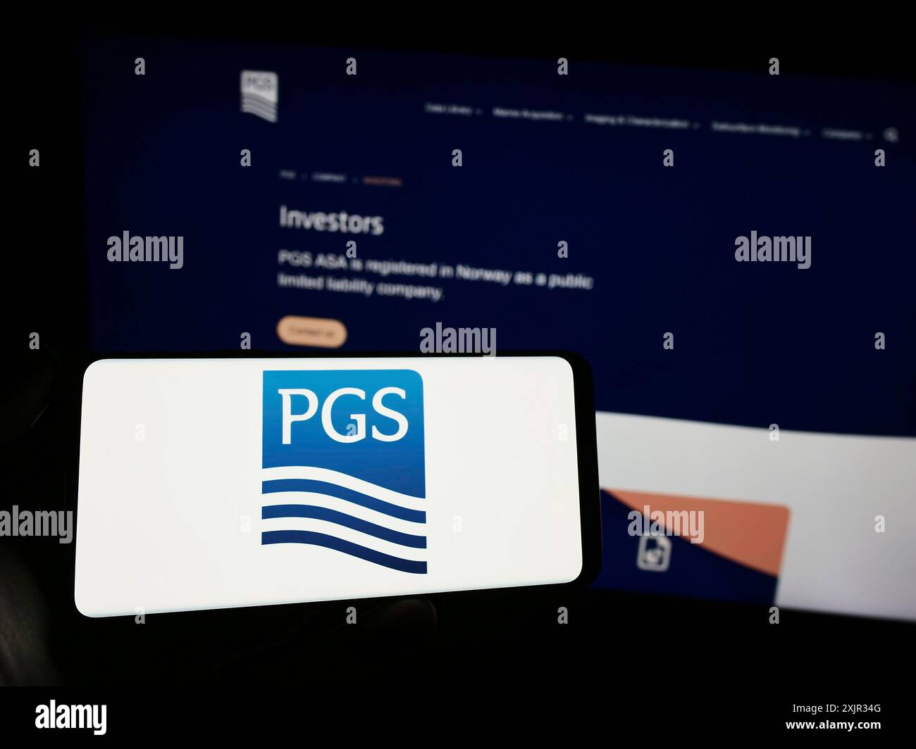 Pgs business company logo hi-res stock photography and images - Alamy