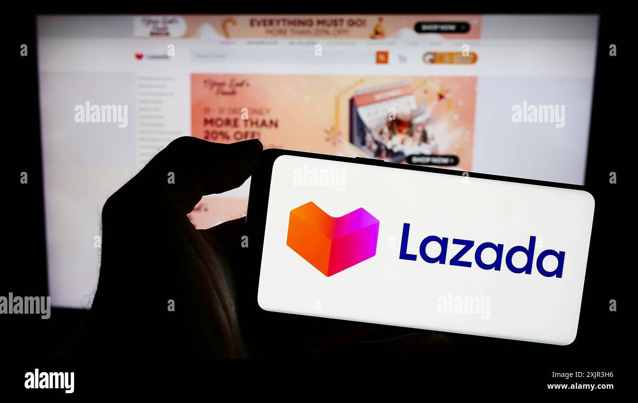 Logo lazada hi-res stock photography and images - Alamy