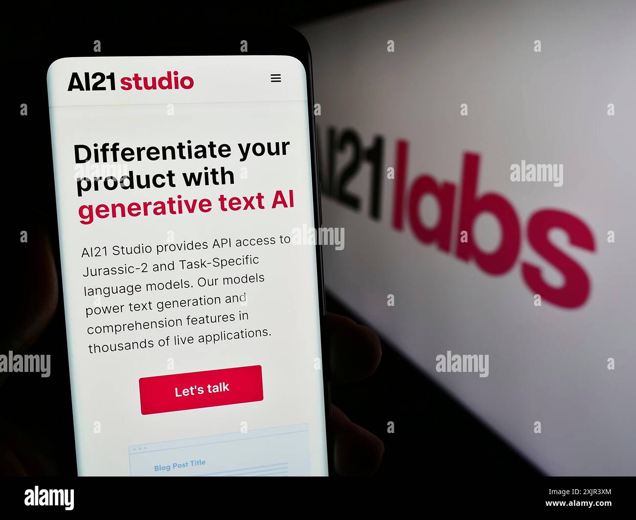 Ai21 labs ltd hi-res stock photography and images - Alamy