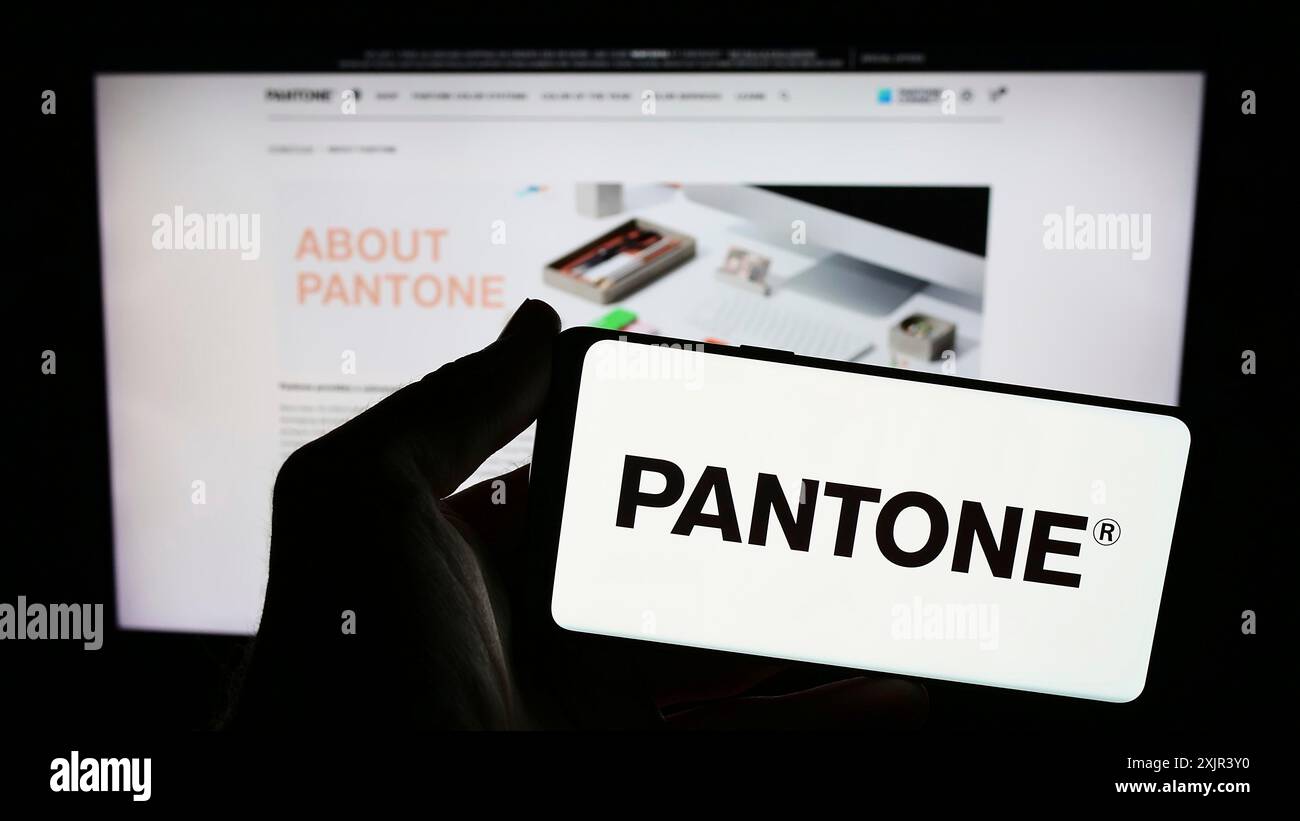 Pantone logo hi-res stock photography and images - Alamy