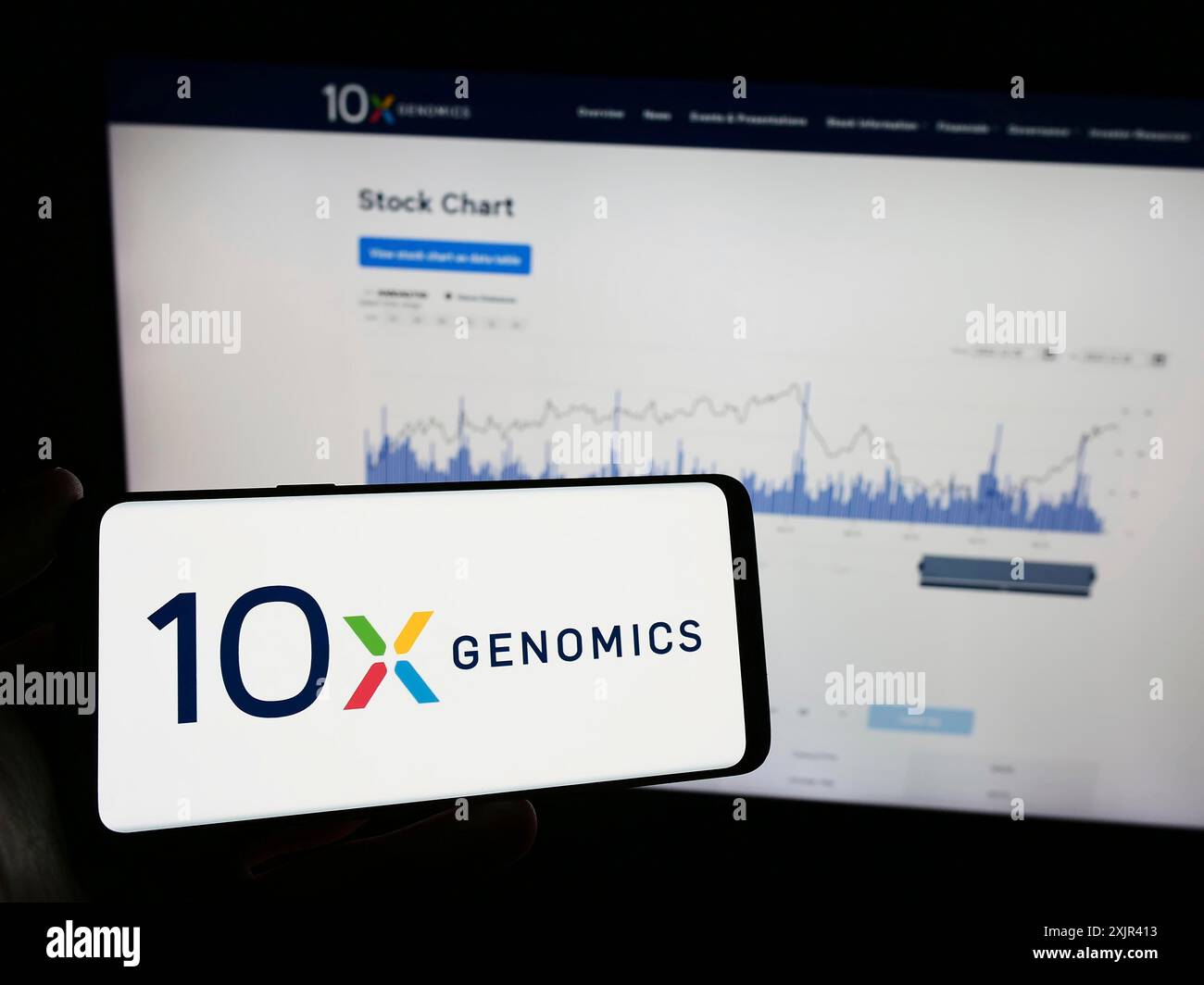 10x genomics logo hi-res stock photography and images - Alamy