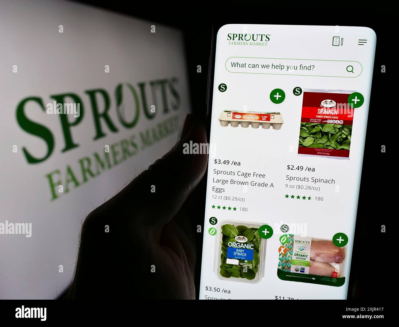 Sprouts logo hi-res stock photography and images - Alamy