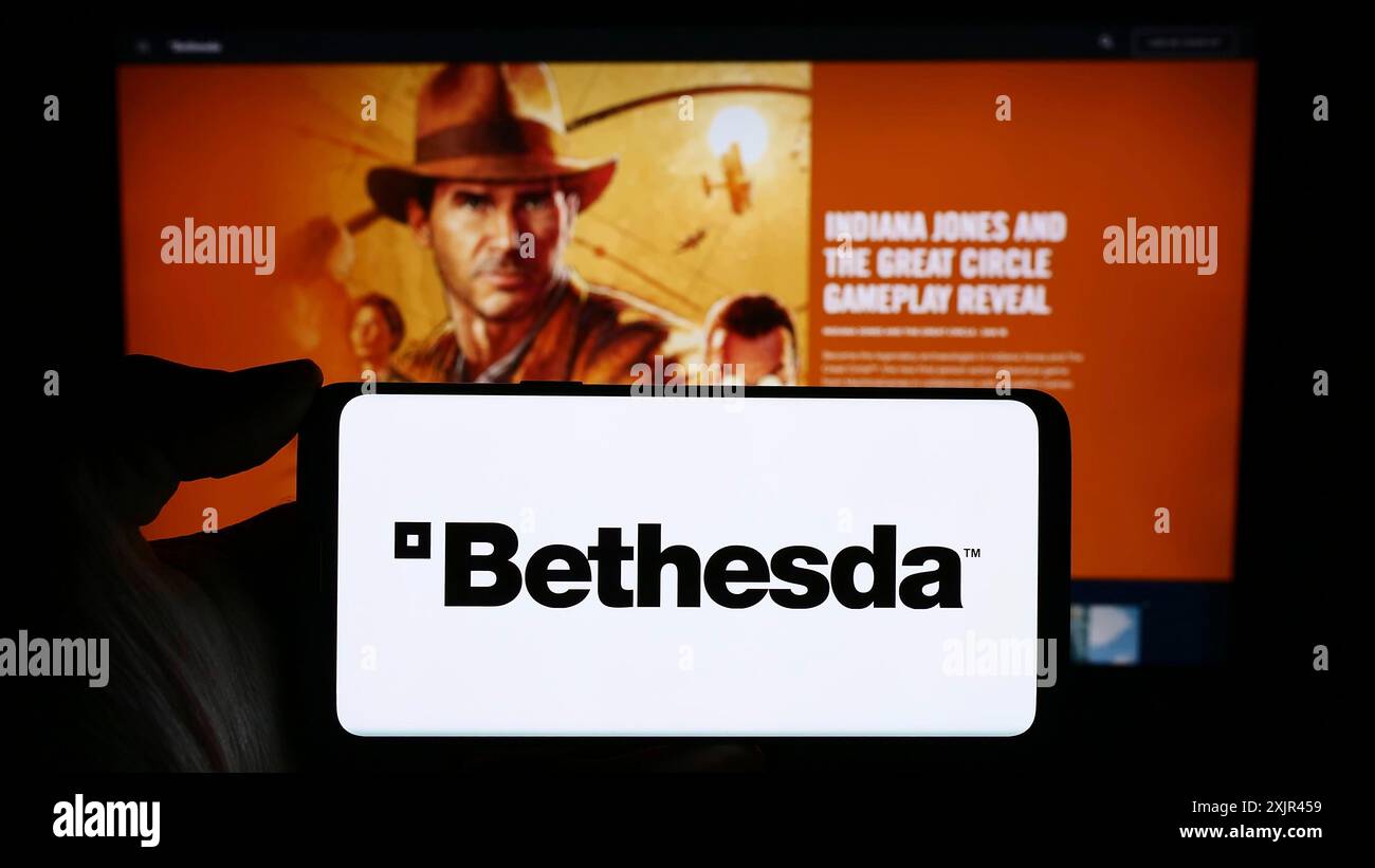 Bethesda logo hi-res stock photography and images - Alamy