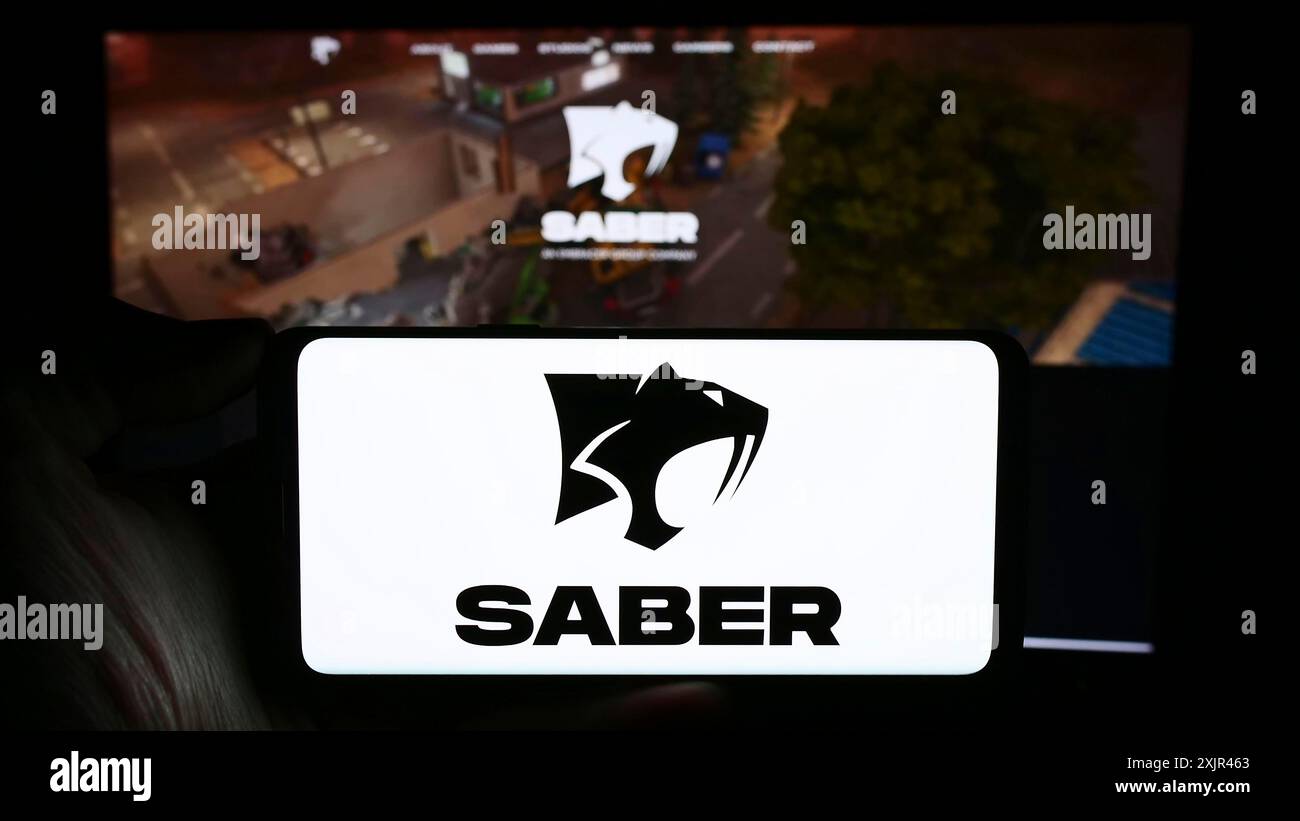 Saber interactive logo hi-res stock photography and images - Alamy