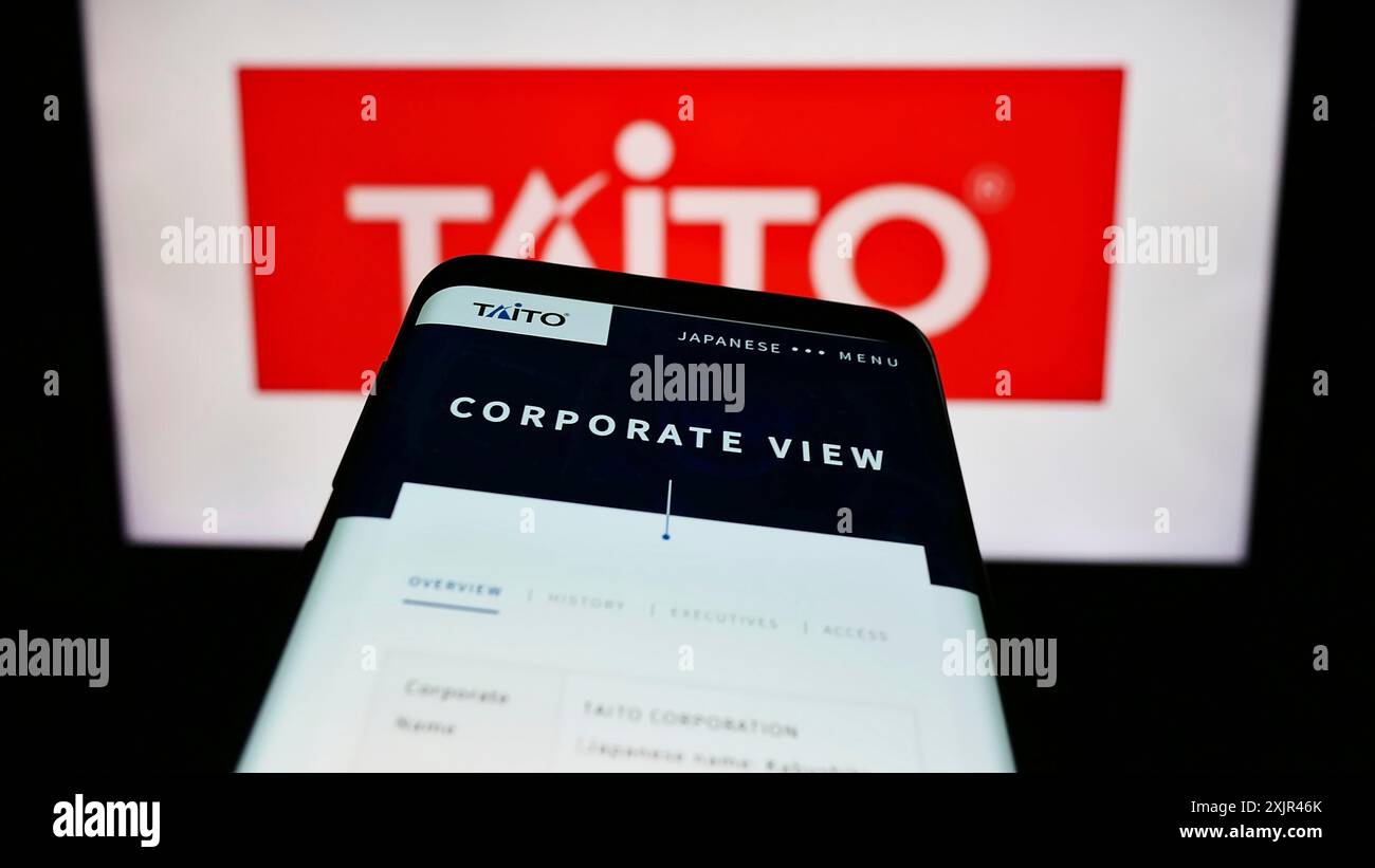 Taito logo hi-res stock photography and images - Alamy