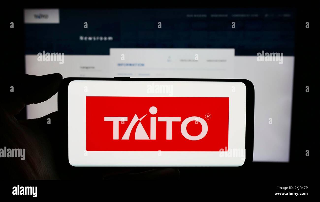 Taito logo hi-res stock photography and images - Alamy