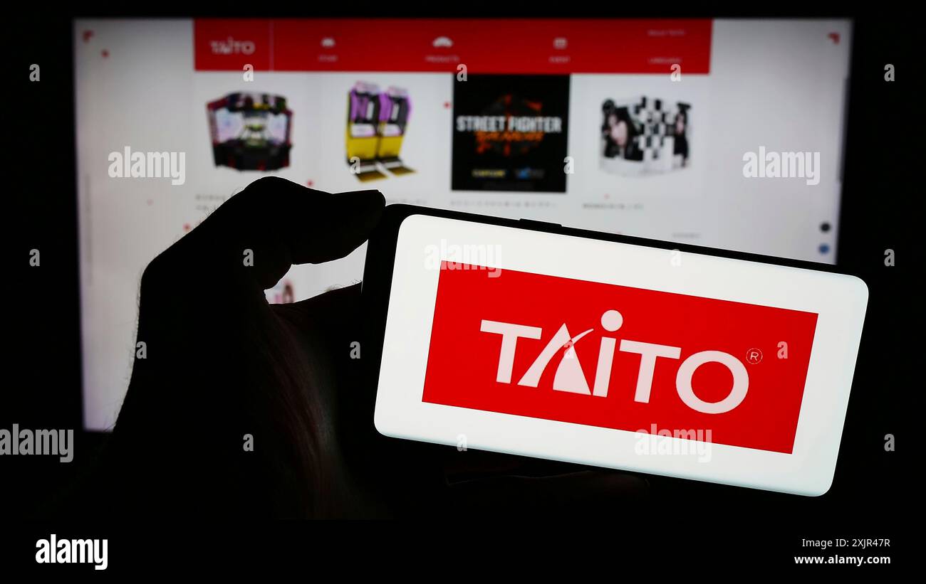 Taito logo hi-res stock photography and images - Alamy