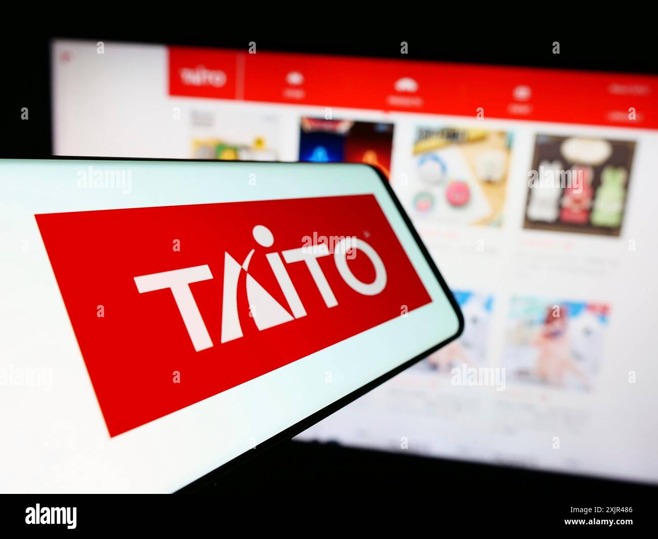 Taito logo hi-res stock photography and images - Alamy