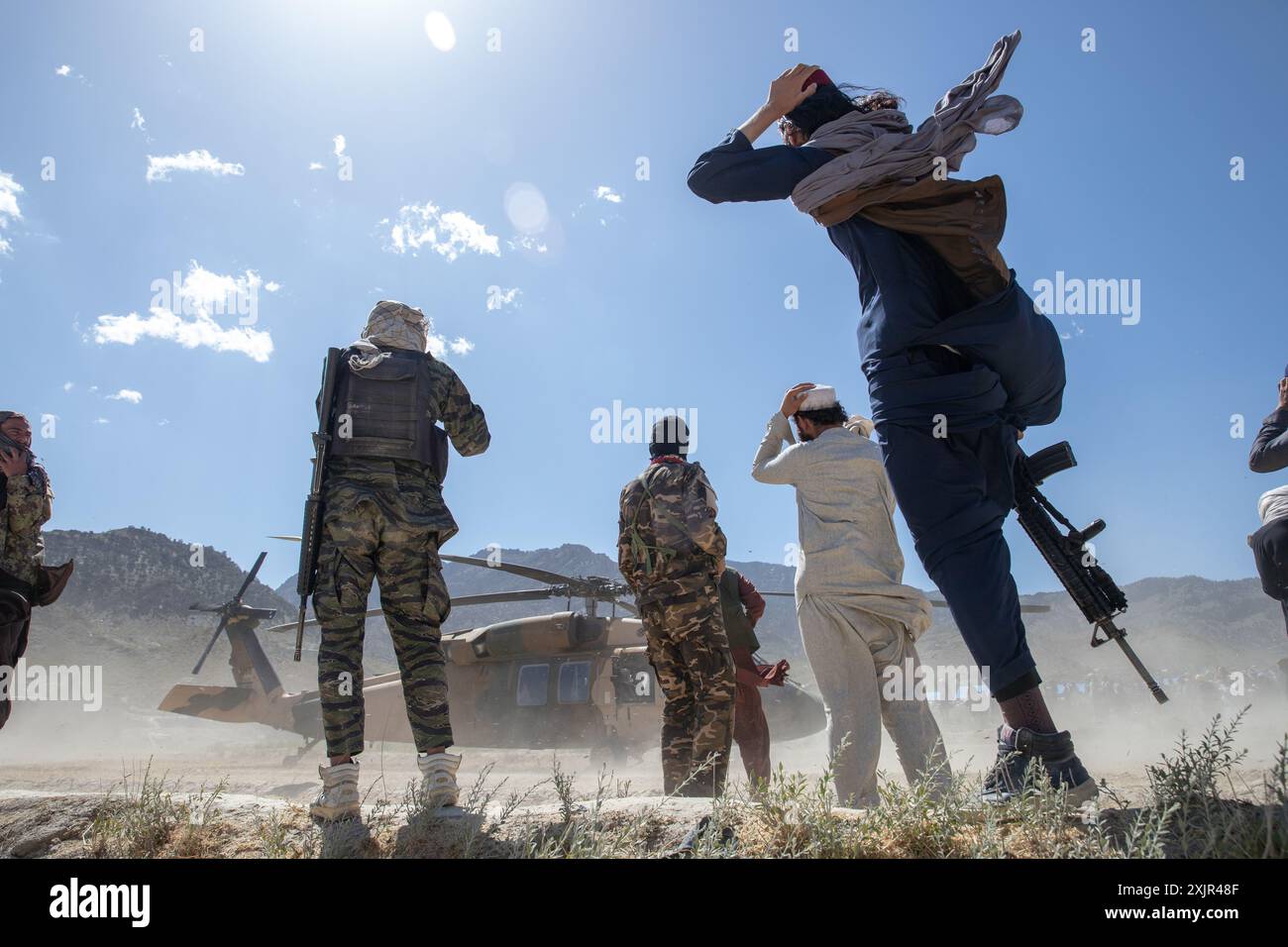 The Haqqani Taliban government center, and the moment of Khalil Haqqani ...
