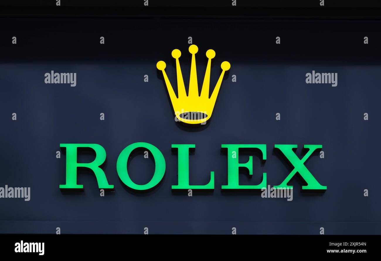 Rolex Brand Store, logo, retail shop, Dorotheen Quartier, DOQU ...