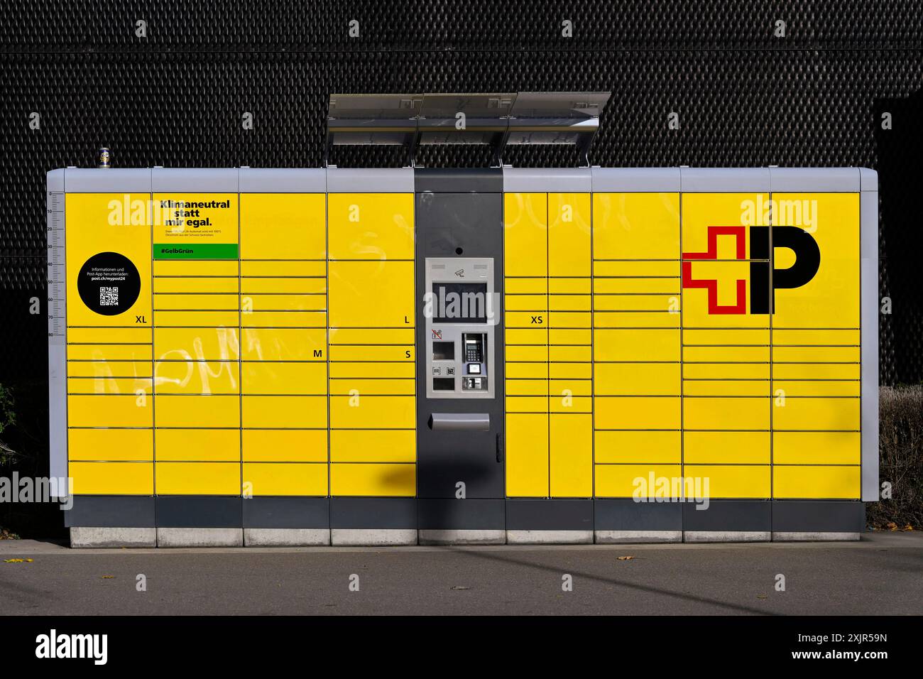 My Post 24 parcel machine Stock Photo - Alamy