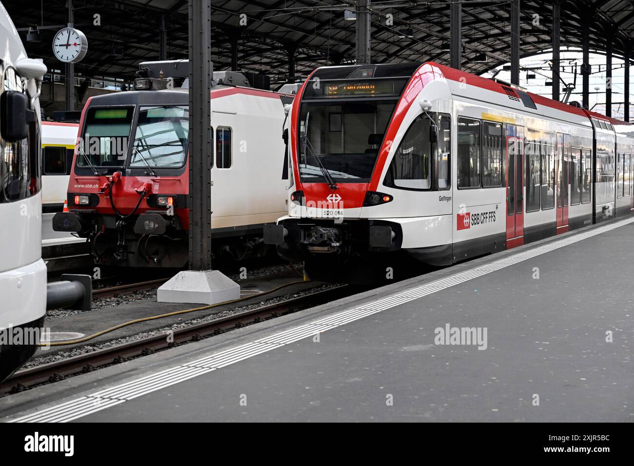 SBB passenger trains Stock Photo - Alamy