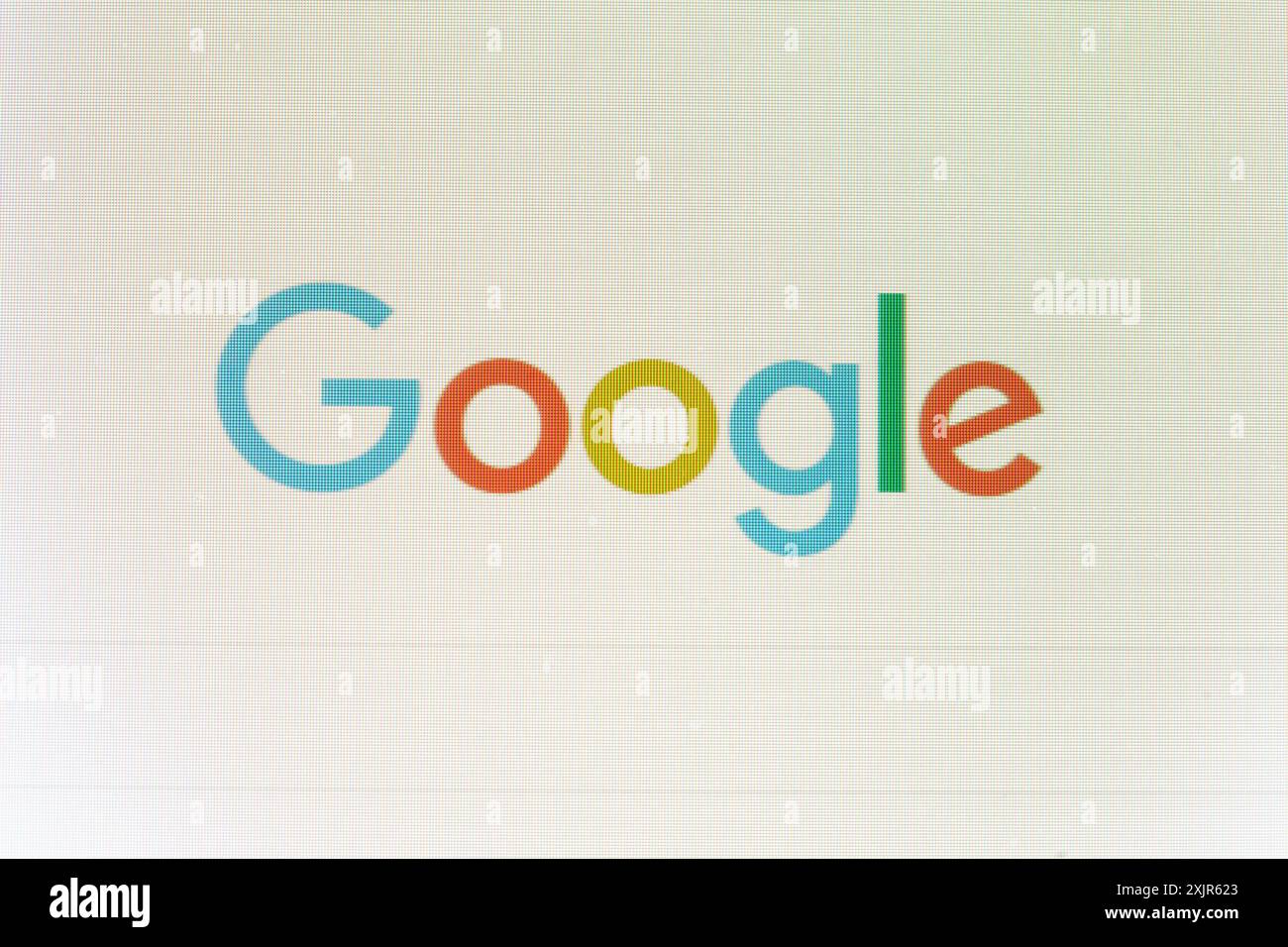 Google search engine logo, Germany Stock Photo - Alamy