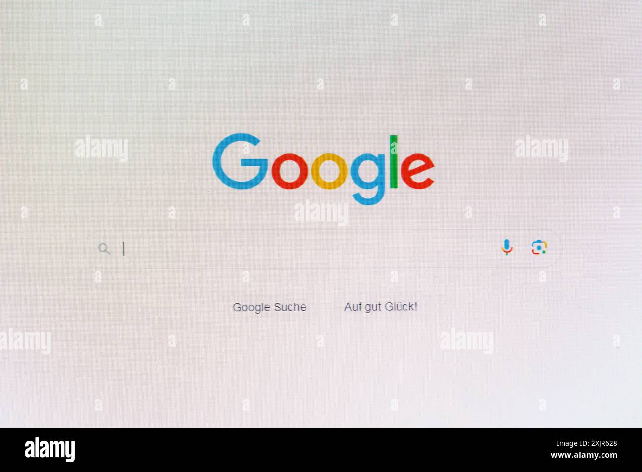Google search engine logo, Germany Stock Photo - Alamy