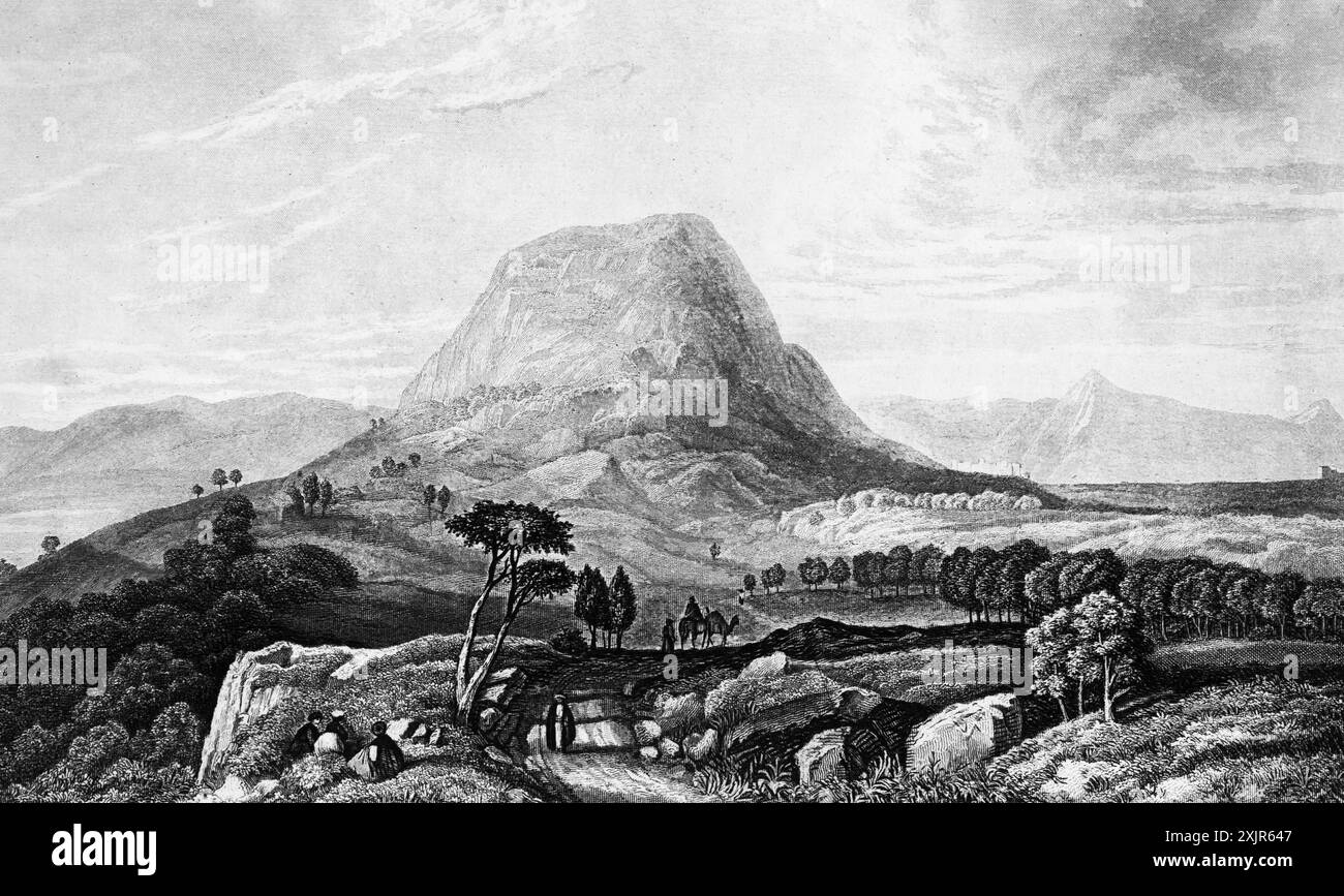 Mount of tabor Black and White Stock Photos & Images - Alamy