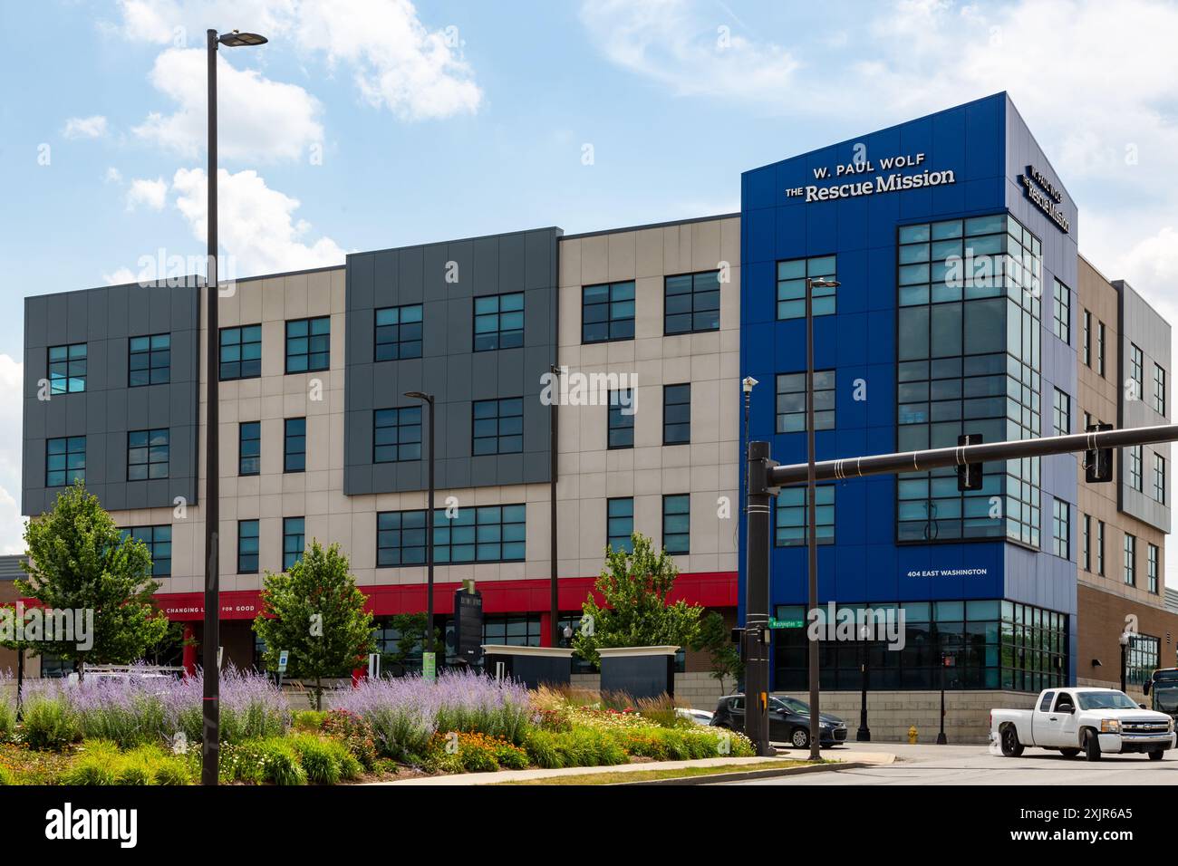 The W. Paul Wolf Rescue Mission building in downtown Fort Wayne ...