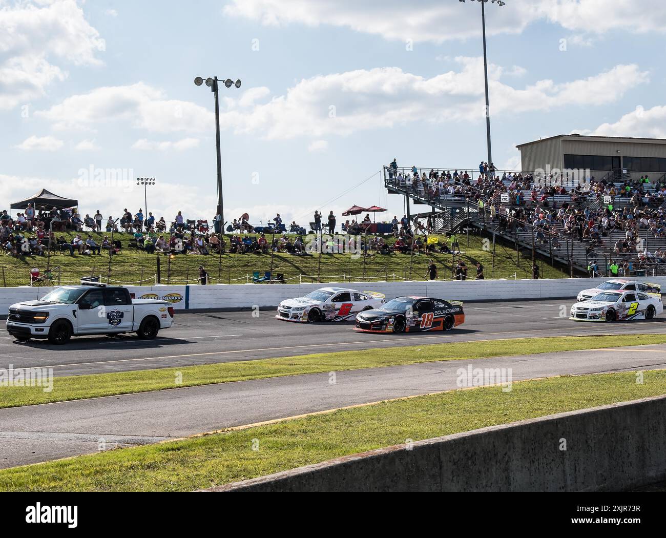 Indianapolis, Indiana, USA. 19th July, 2024. Pole sitter LAVAR SCOTT #6 ...