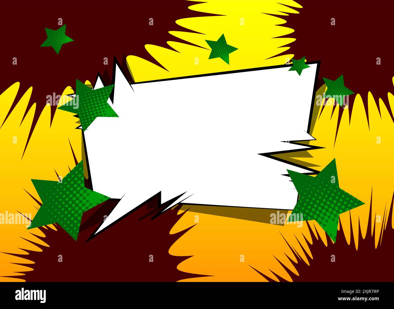 Awesome Cartoon Background, comic book abstract backdrop. Retro vector ...