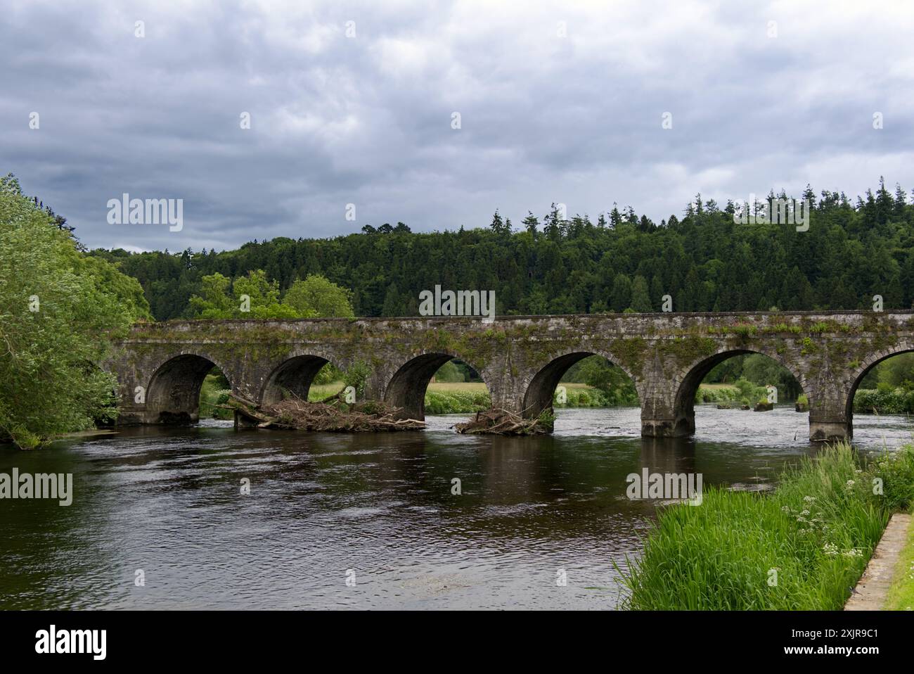 Kilkenny County, Ireland - Inistioge Bridge Stock Photo - Alamy