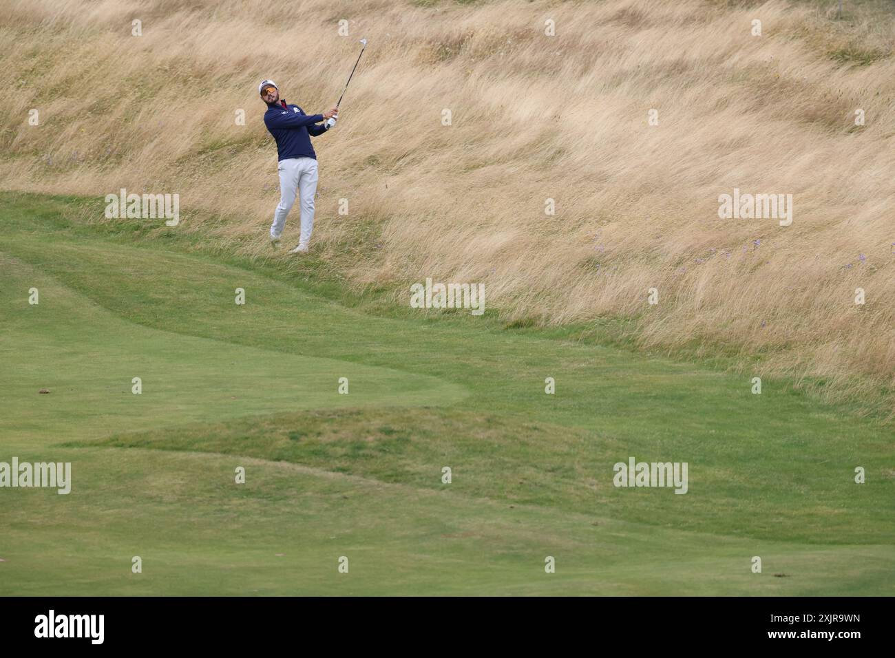 Mexico's Abraham Ancer on the 7 hole during the day 2 of the 2024 ...