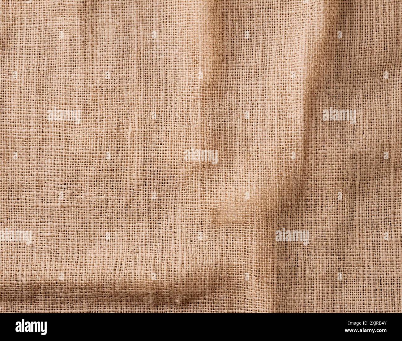 Natural Beige Linen Texture Background with a Coarse, Woven Pattern for ...