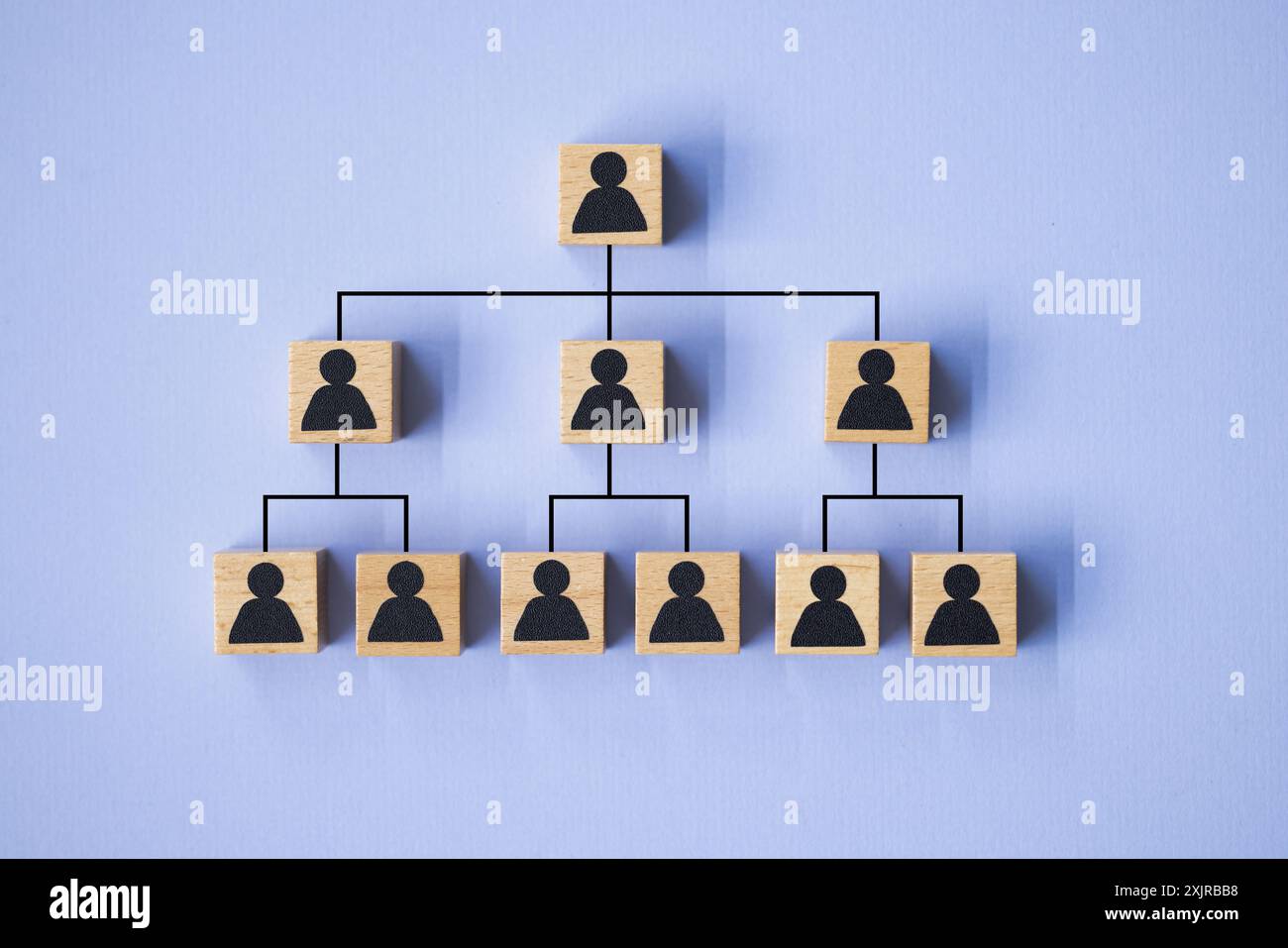 Organization chart corporate hierarchy hi-res stock photography and ...