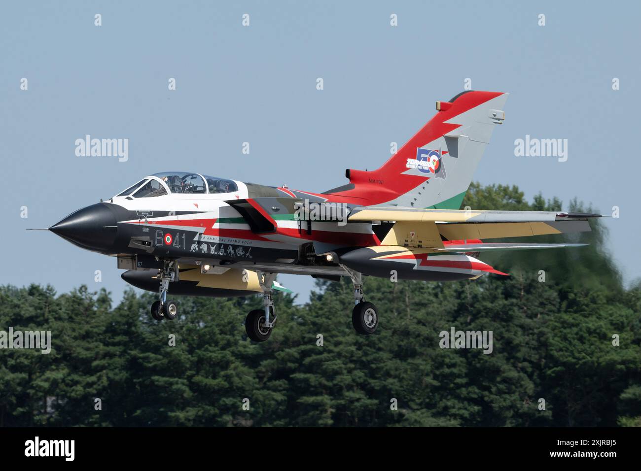 Panavia A-200A Tornado of 6 STORMO Italian Air Force during The Royal International Air Tattoo ...