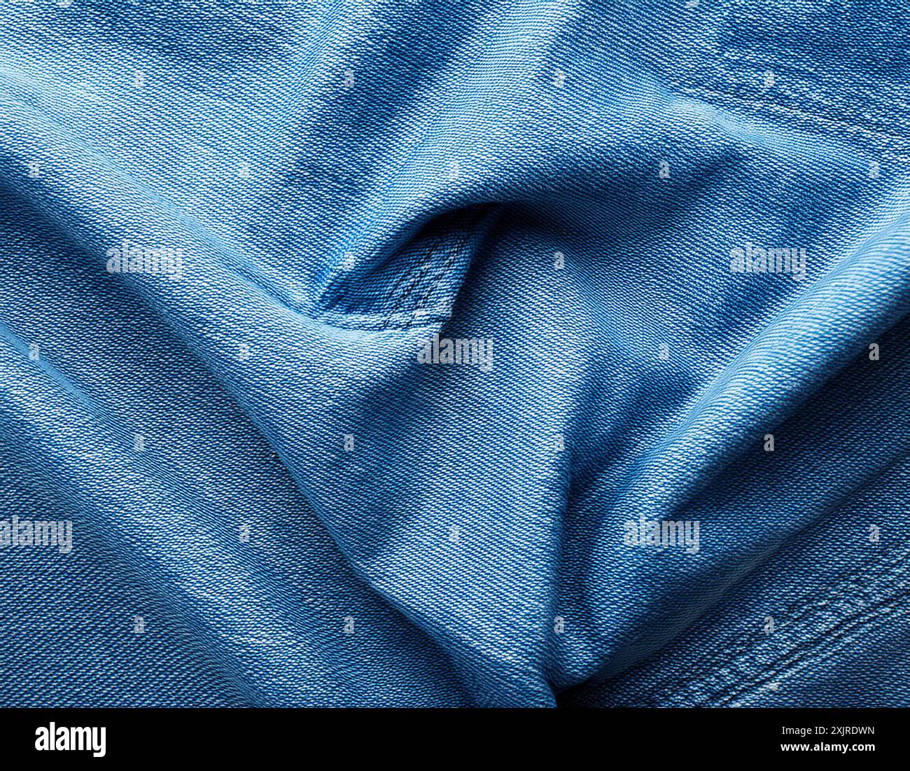 Soft Light Blue Denim Fabric Texture with a Smooth, Worn Surface for ...
