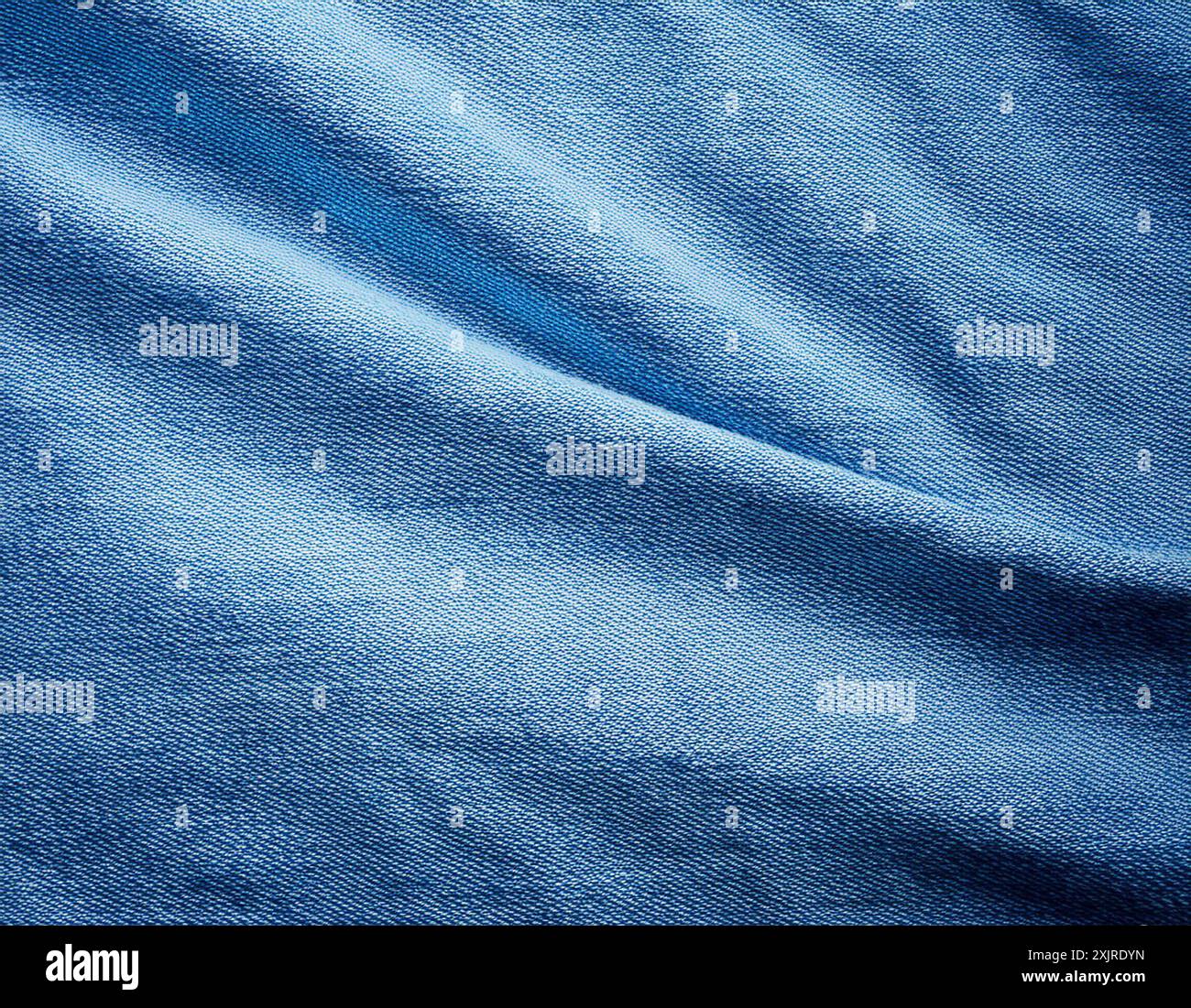 Soft Light Blue Denim Fabric Texture with a Smooth, Worn Surface for ...