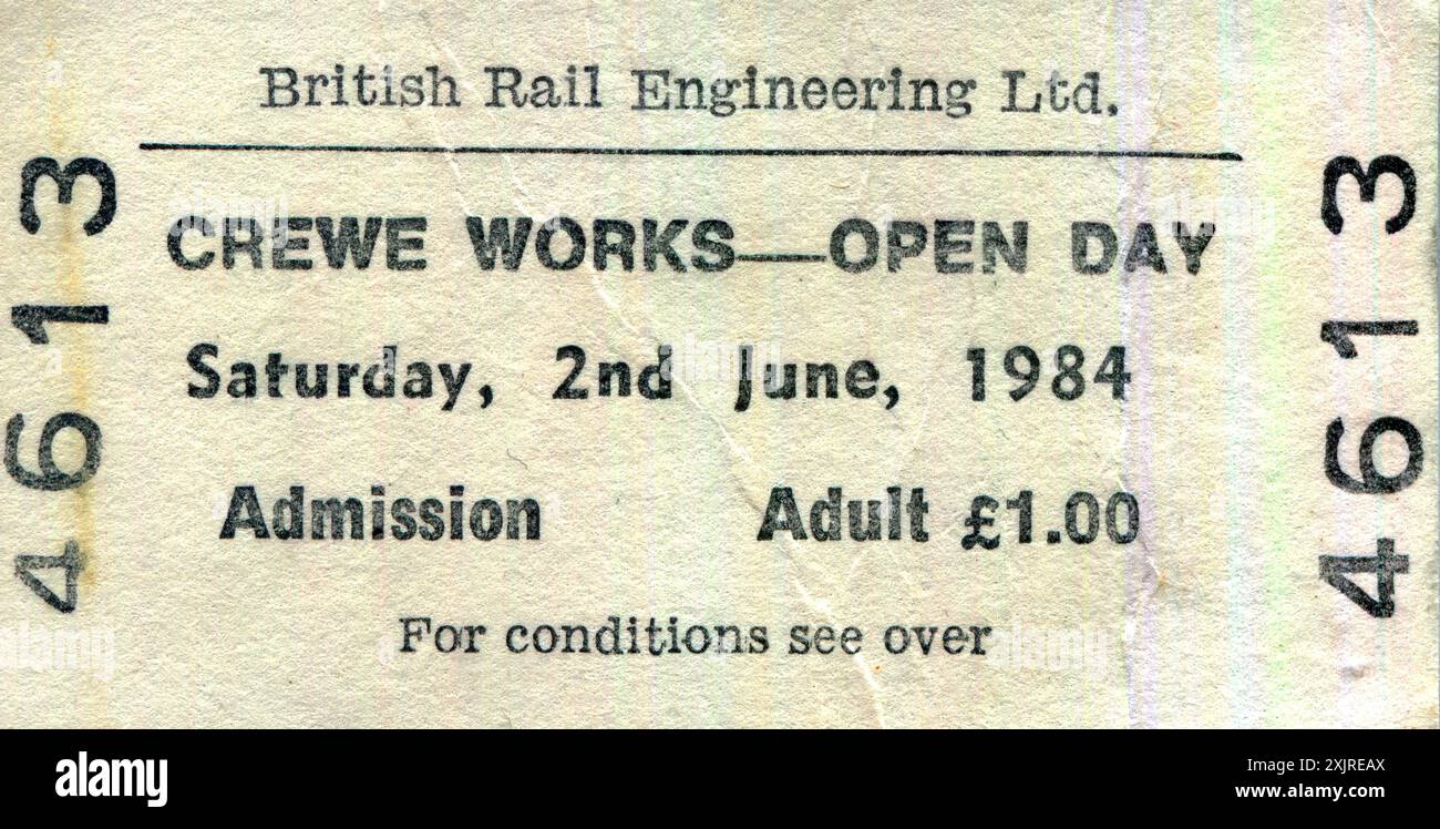 Crewe works open day 1984 hi-res stock photography and images - Alamy