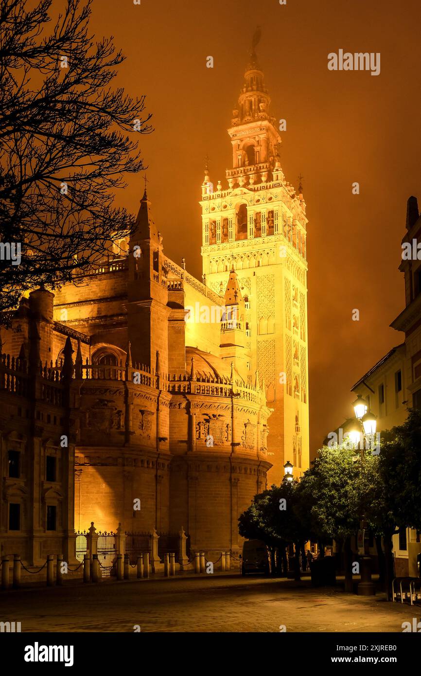 Historic centre of Seville, capital and largest city of Andalusia. In ...
