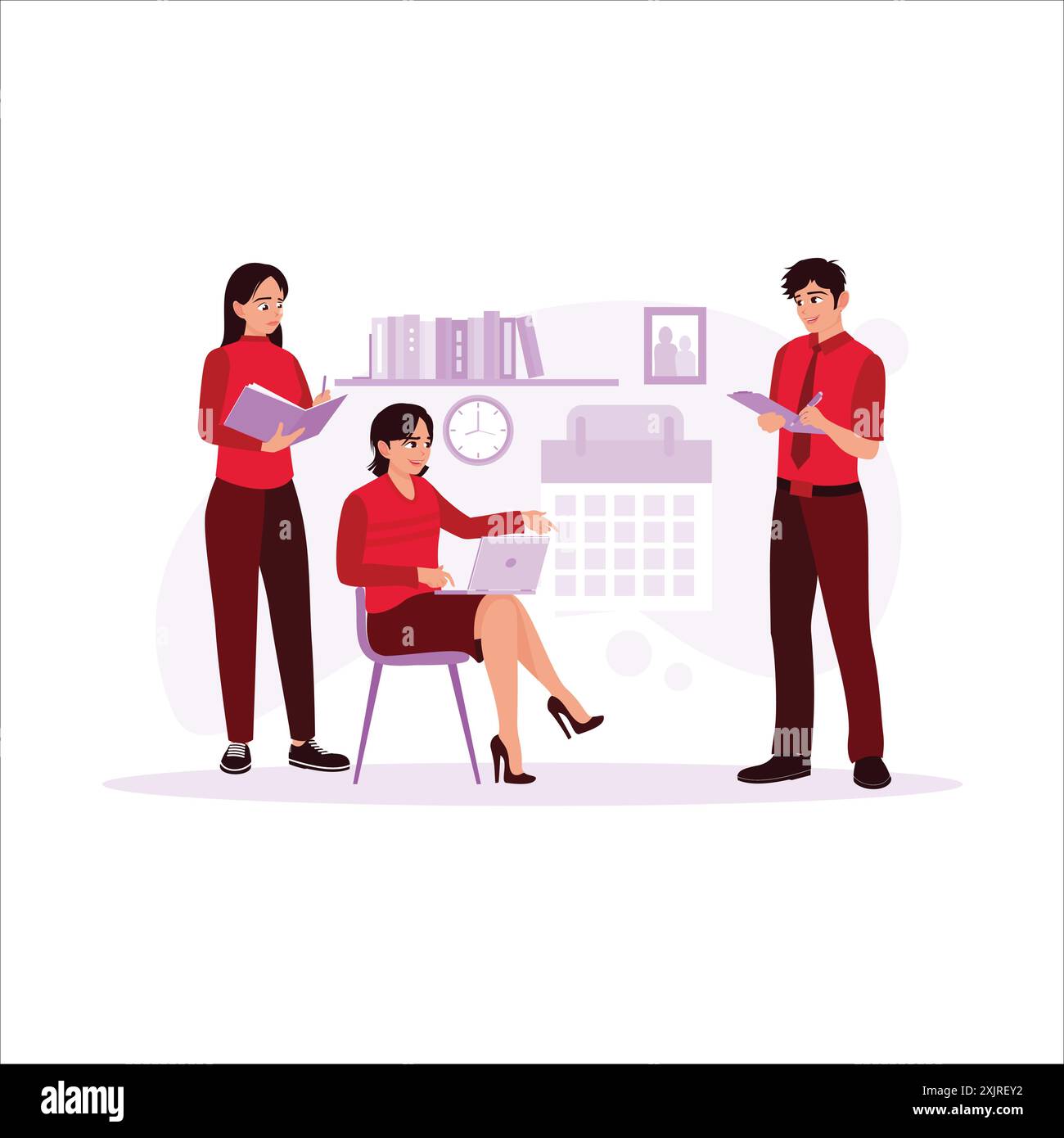 Serious business planning strategy Stock Vector Images - Alamy