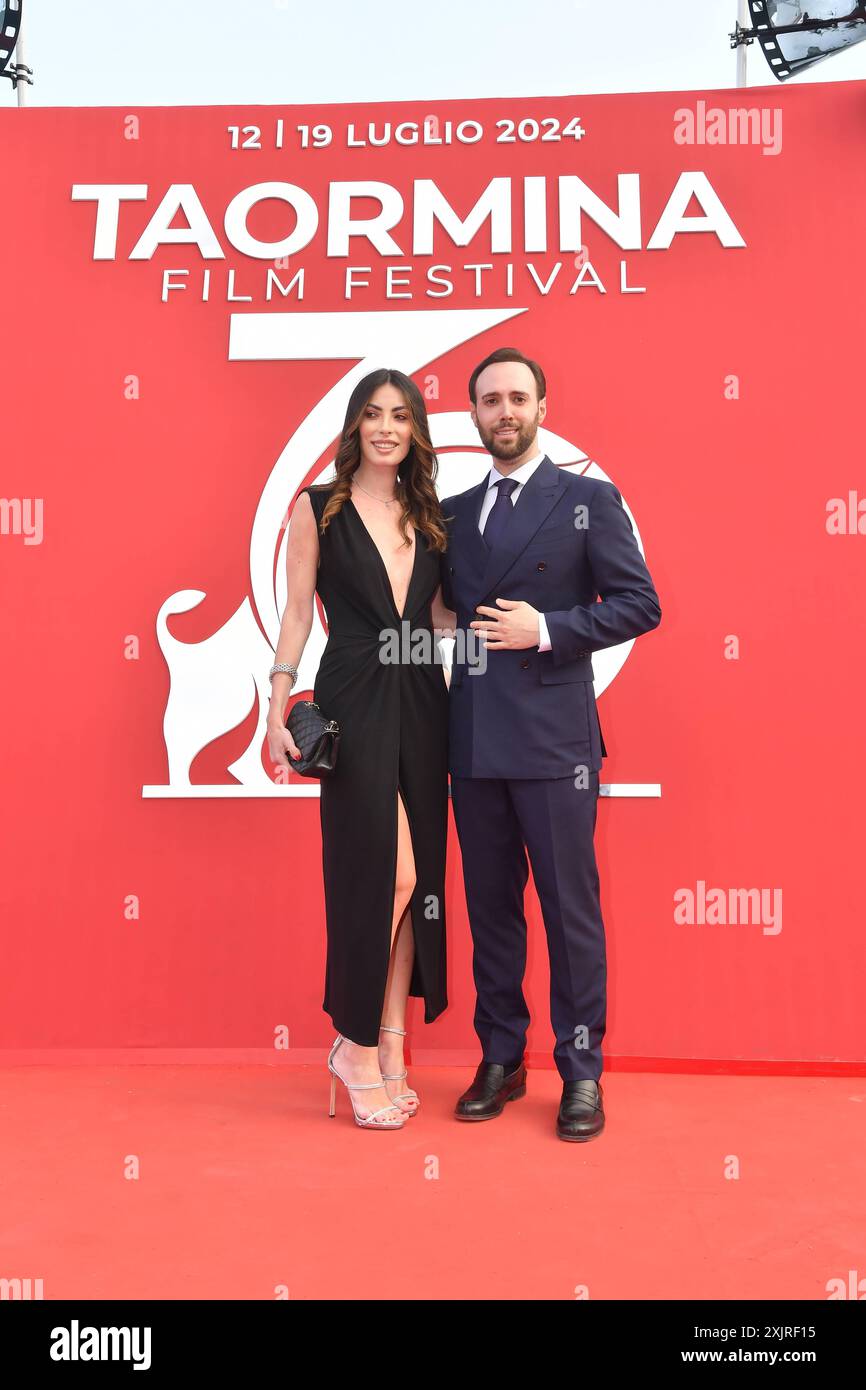 Taormina: Taormina Film Festival. Closing evening. In the photo: Marco ...