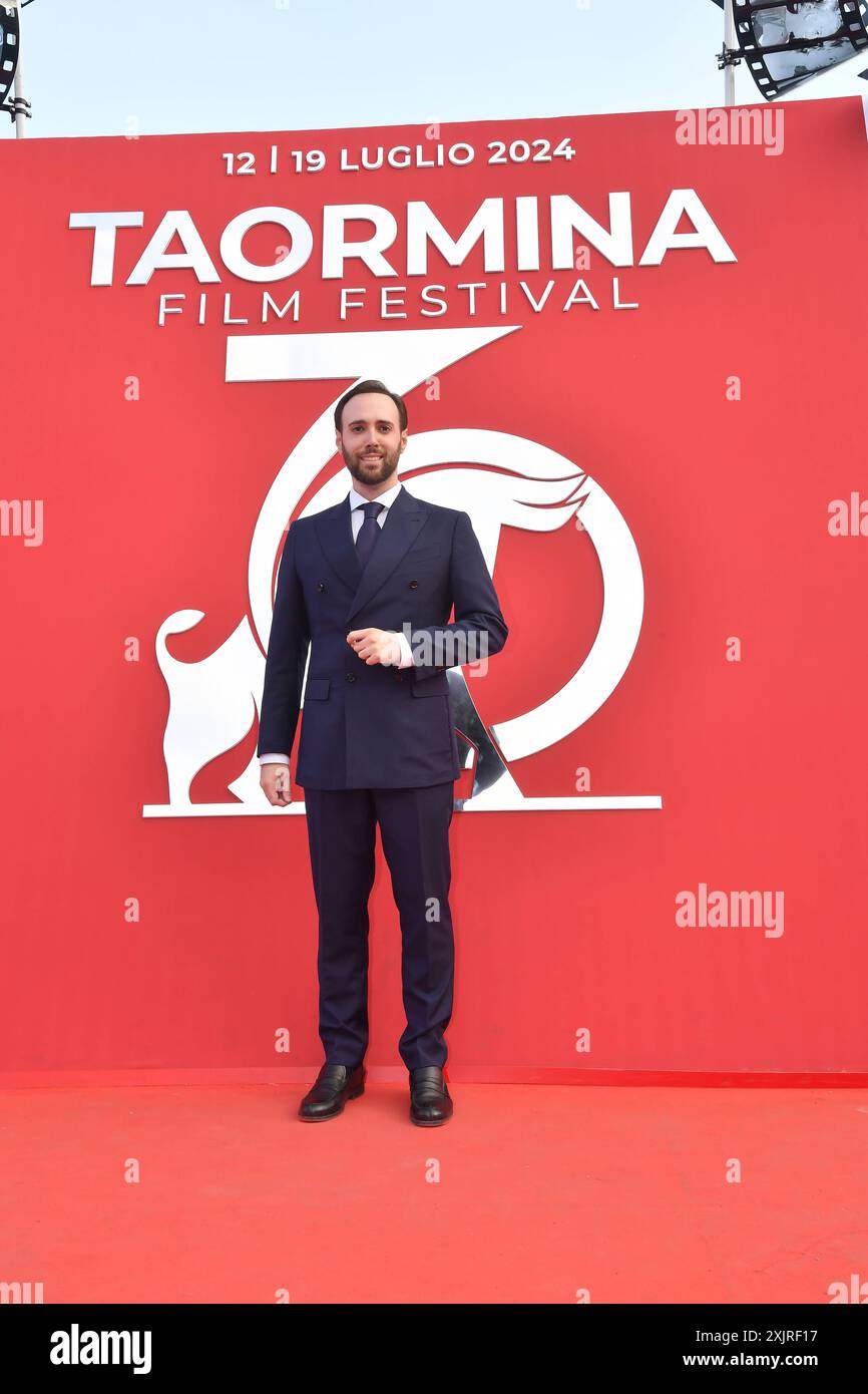 Taormina: Taormina Film Festival. Closing evening. In the photo: Marco ...