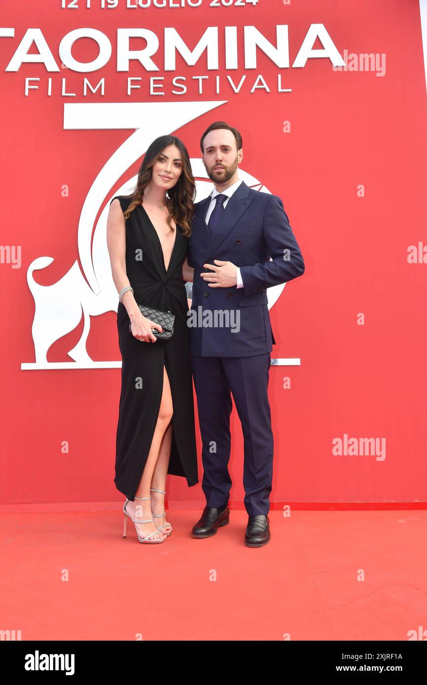 Taormina: Taormina Film Festival. Closing evening. In the photo: Marco ...