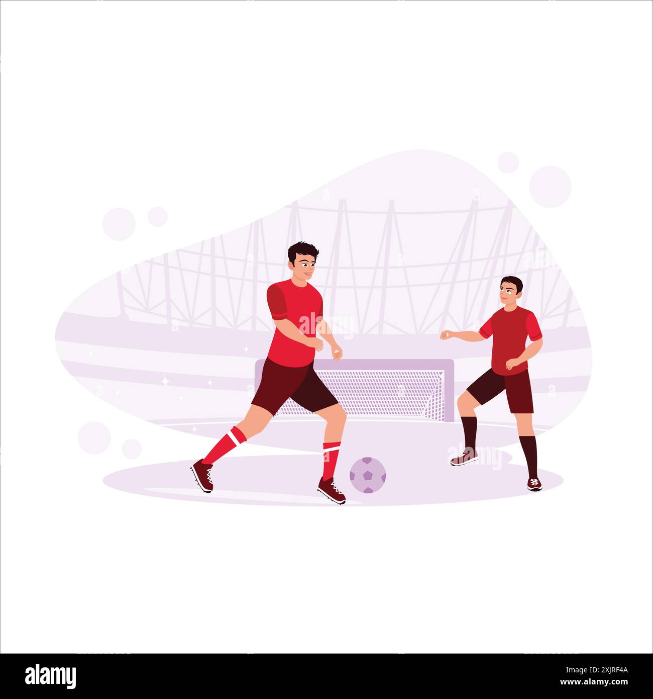 Opponents play Stock Vector Images - Alamy