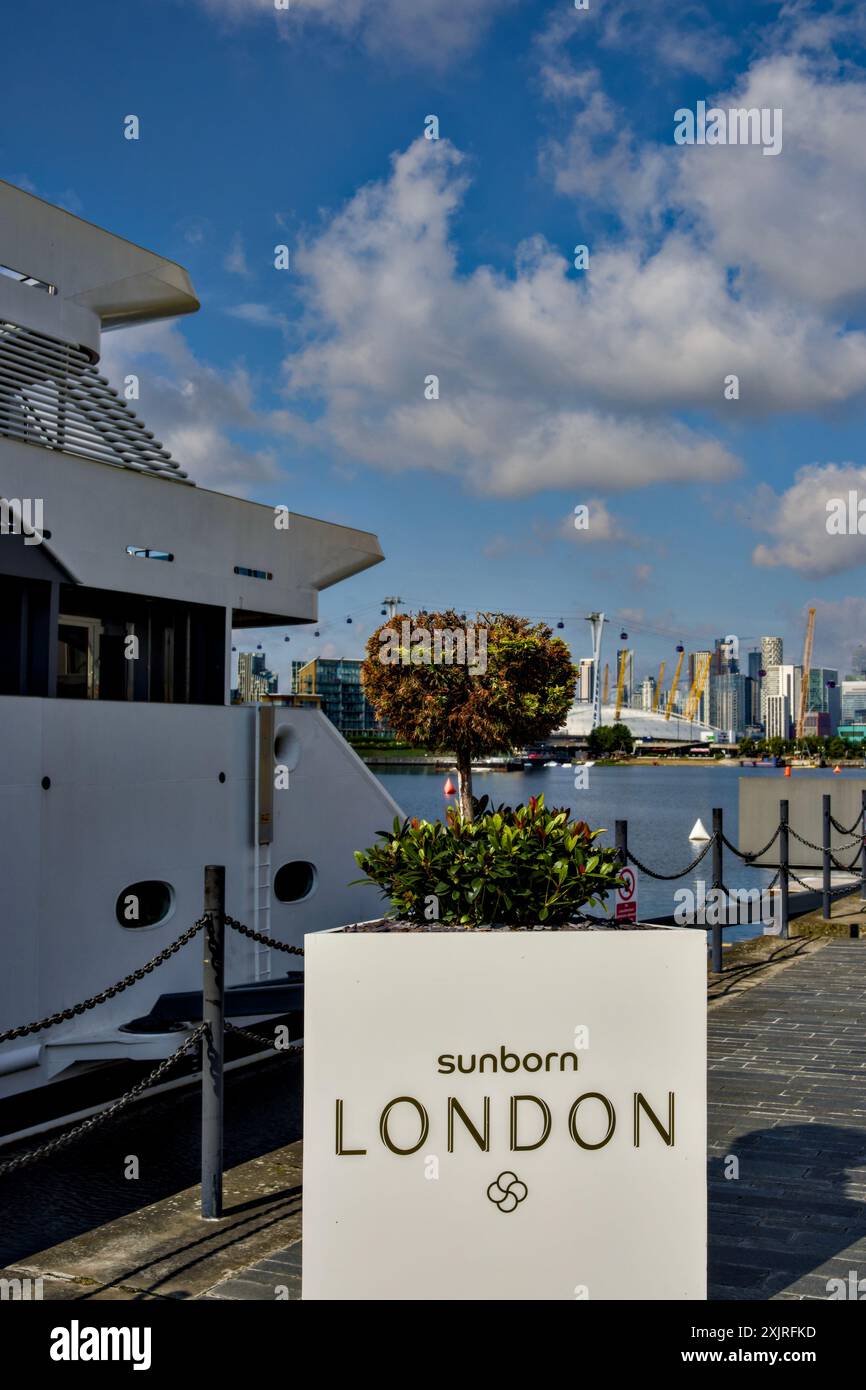 Sunborn Yacht Hotel, Royal Victoria Dock, Borough Of Newham, London ...