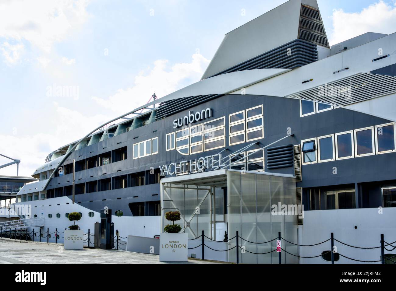 Sunborn Yacht Hotel, Royal Victoria Dock, Borough Of Newham, London ...