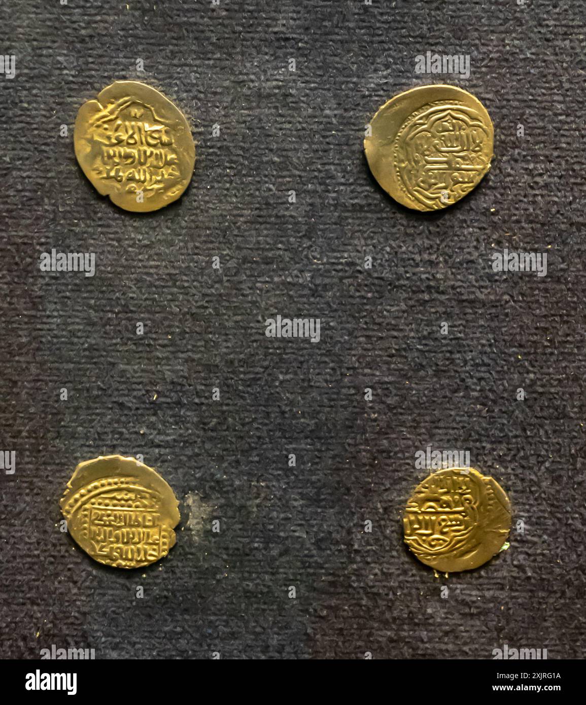 Eretnids Eretrid coins, Anatolia, (1335-1380) Smyrna Stock Photo - Alamy