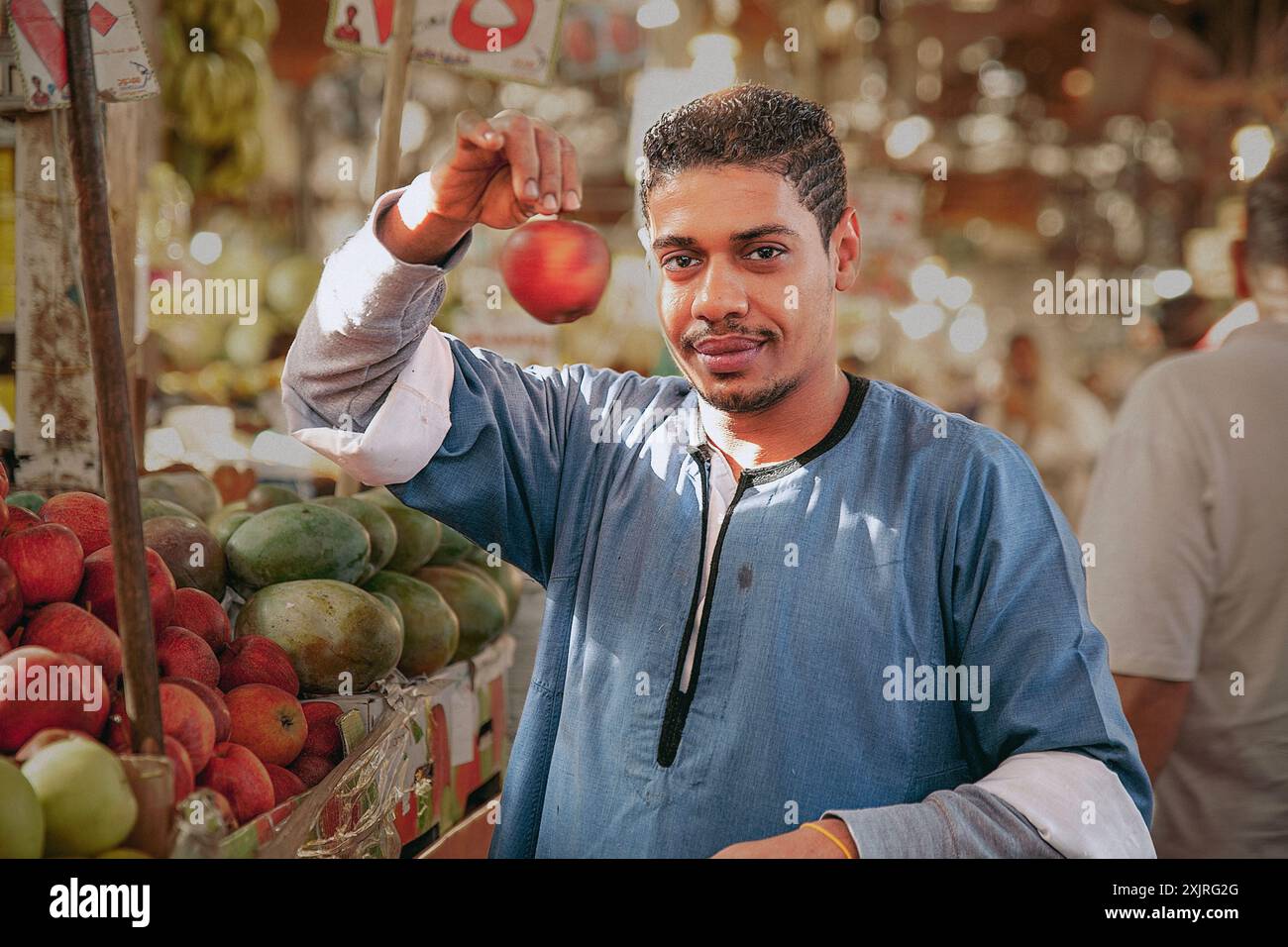 Market scene in egypt hi-res stock photography and images - Alamy