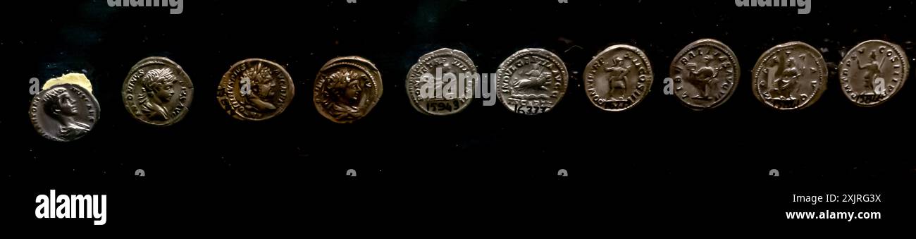 Coins of Ancient Roman period, Emperor Caracalla era (198-217 AD ...