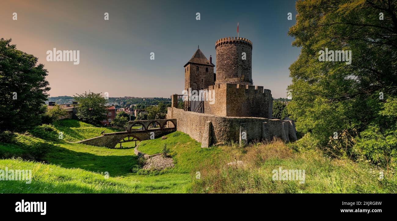 Castle from 14th century in Bedzin (Poland Stock Photo - Alamy