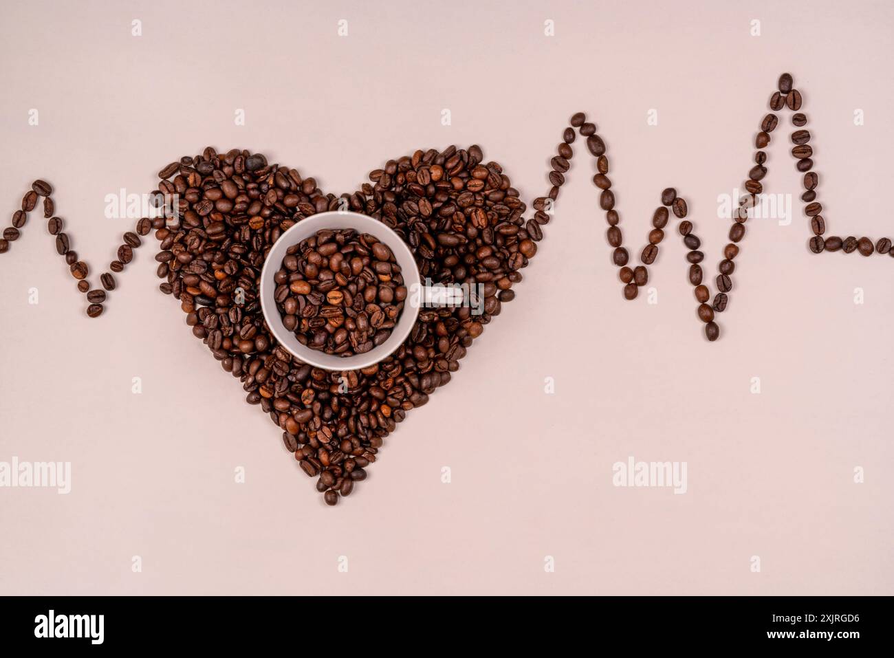 Invigorating drink. Vigor for the whole day. Morning coffee. Aroma ...