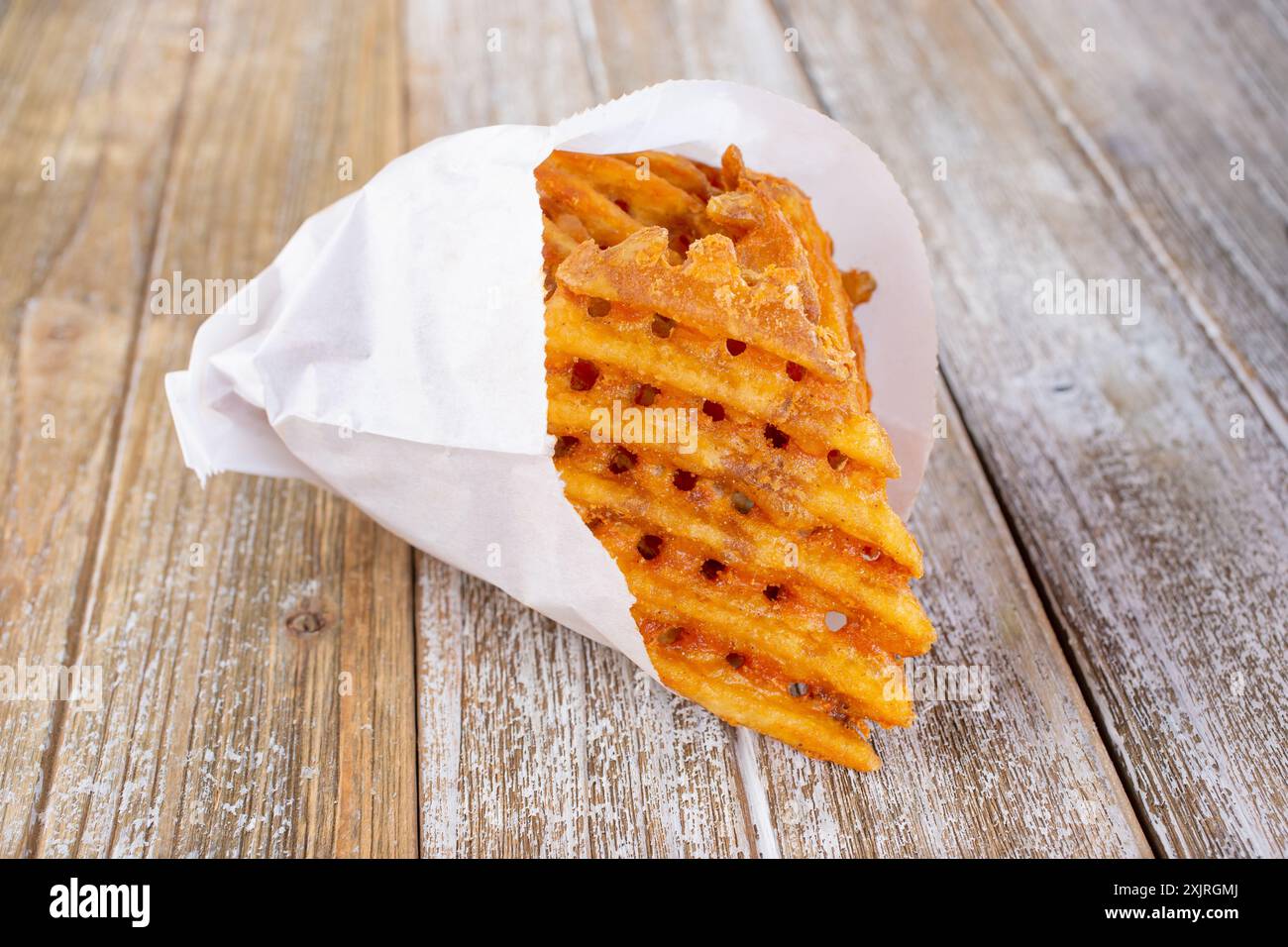 Waffle fries hi-res stock photography and images - Alamy