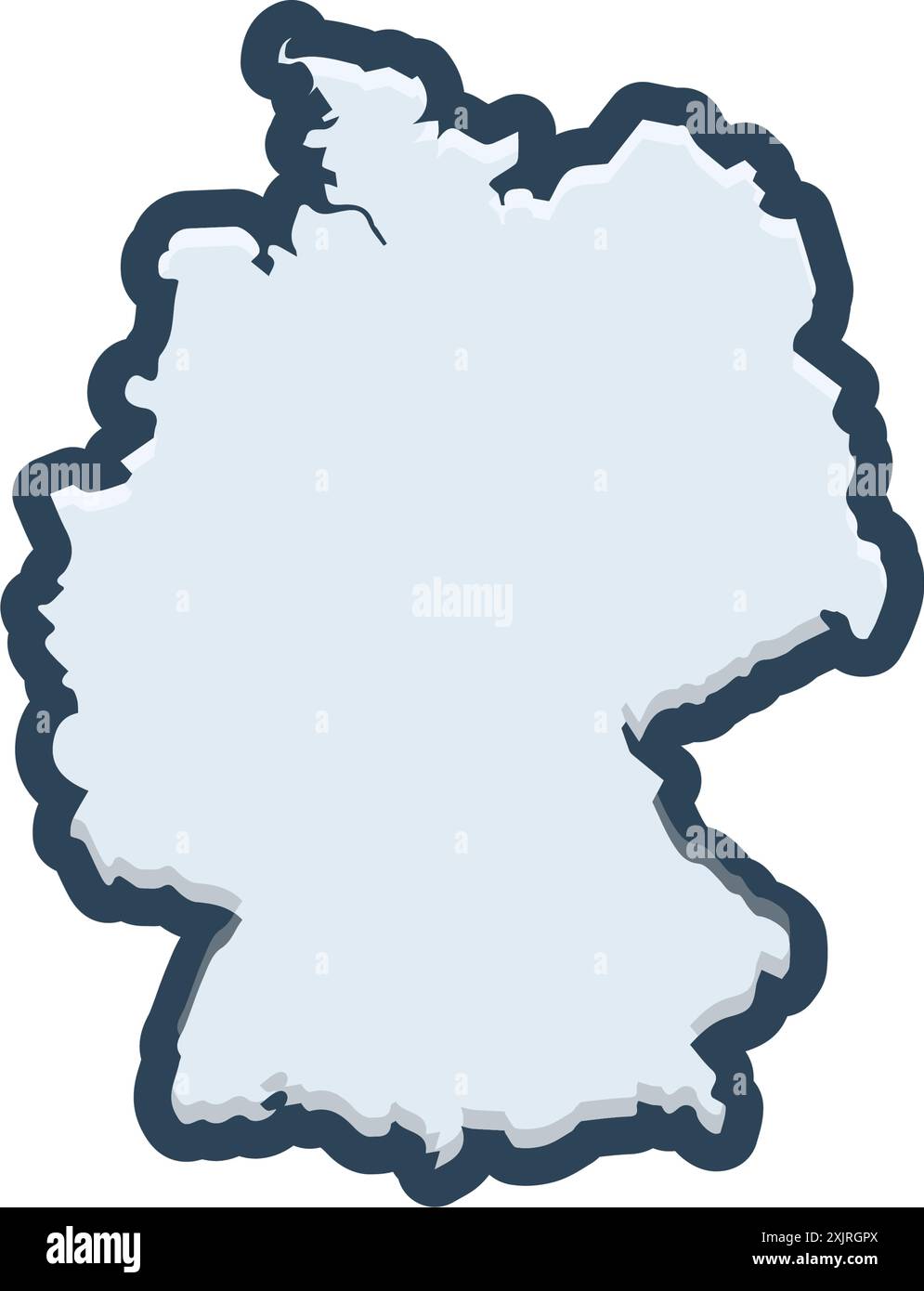 Icon for germany,map Stock Vector Image & Art - Alamy
