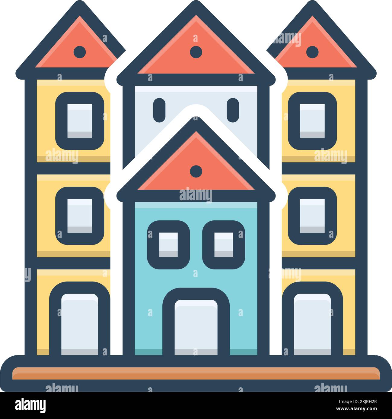 Victorian house Stock Vector Images - Alamy
