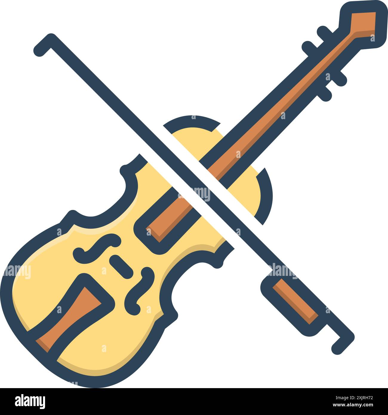 Fiddle icon Stock Vector Images - Alamy