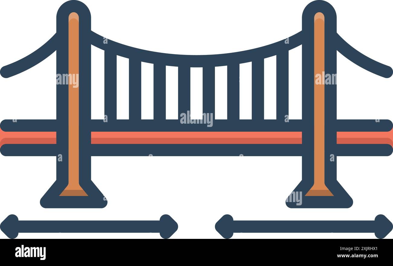 Icon for span,bridge Stock Vector Image & Art - Alamy