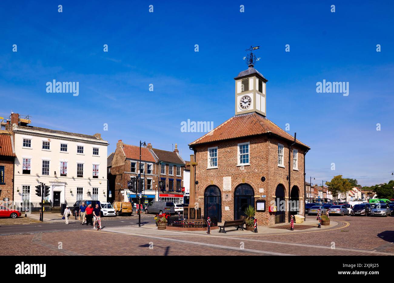 Yarm Town Hall Stock Photo - Alamy